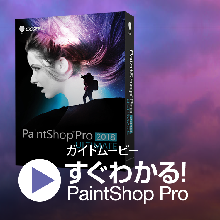 すぐわかる！「PaintShop Pro」｜ソースネクスト